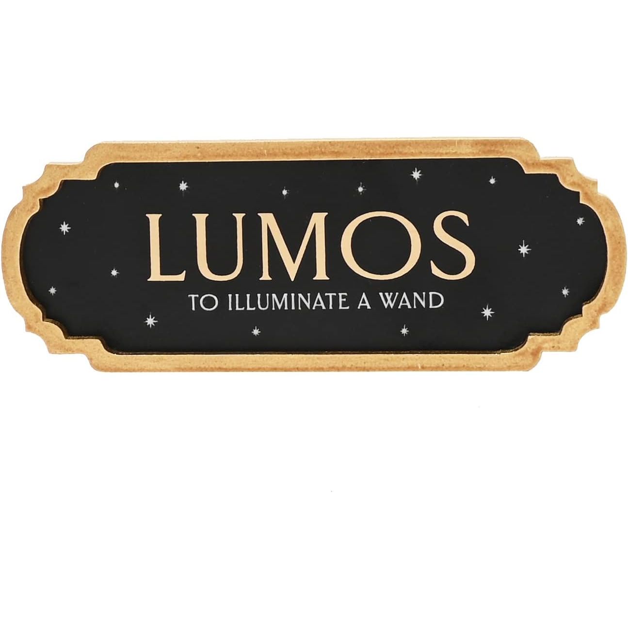 Warner Bros Harry Potter Alumni Spell Sign Lumos – Vanessa's Crafts ...